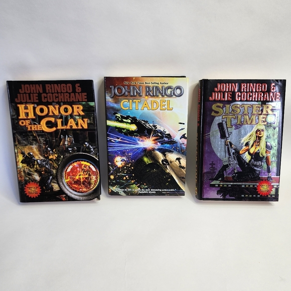 Baen | Other | John Ringo Julie Cochrane Hardcover Book Bundle | Poshmark